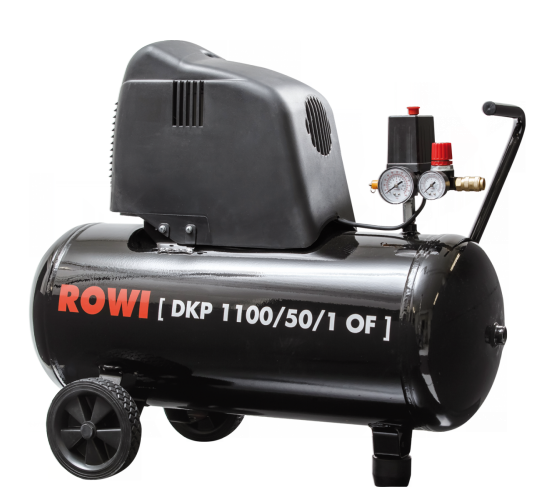 Occasion Rowi Luft Kompressor DKP 1100/5/1 OF Set Trolley Air | S82239